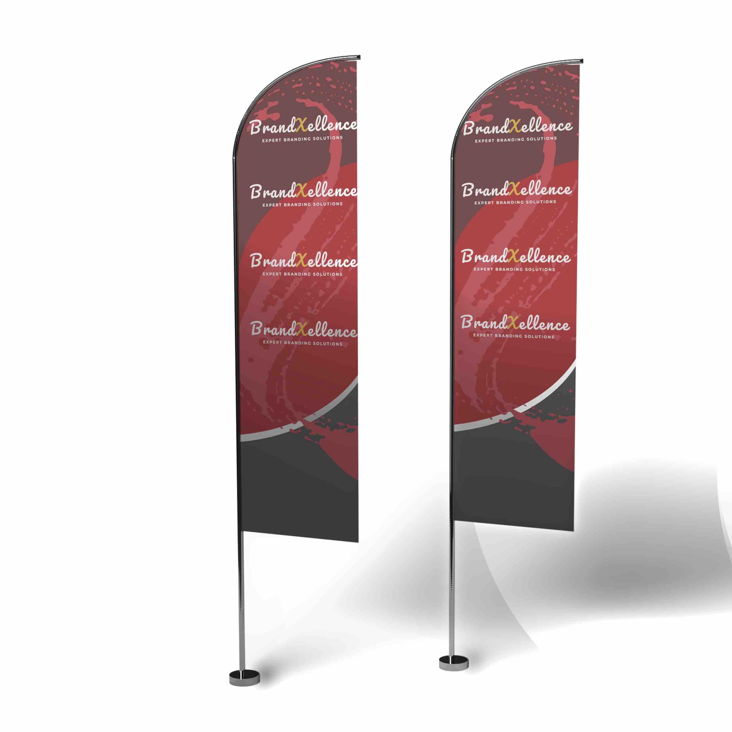 Arcfin Flying Banner | Arc Flag | Windcheater Banner | Power