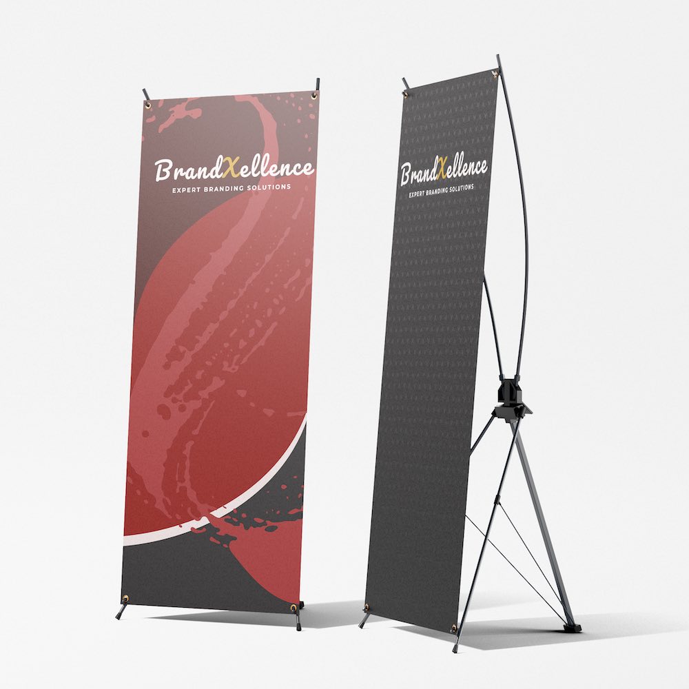 X Banner X frame Banner 80cm x 180cm - Best Indoor Branding